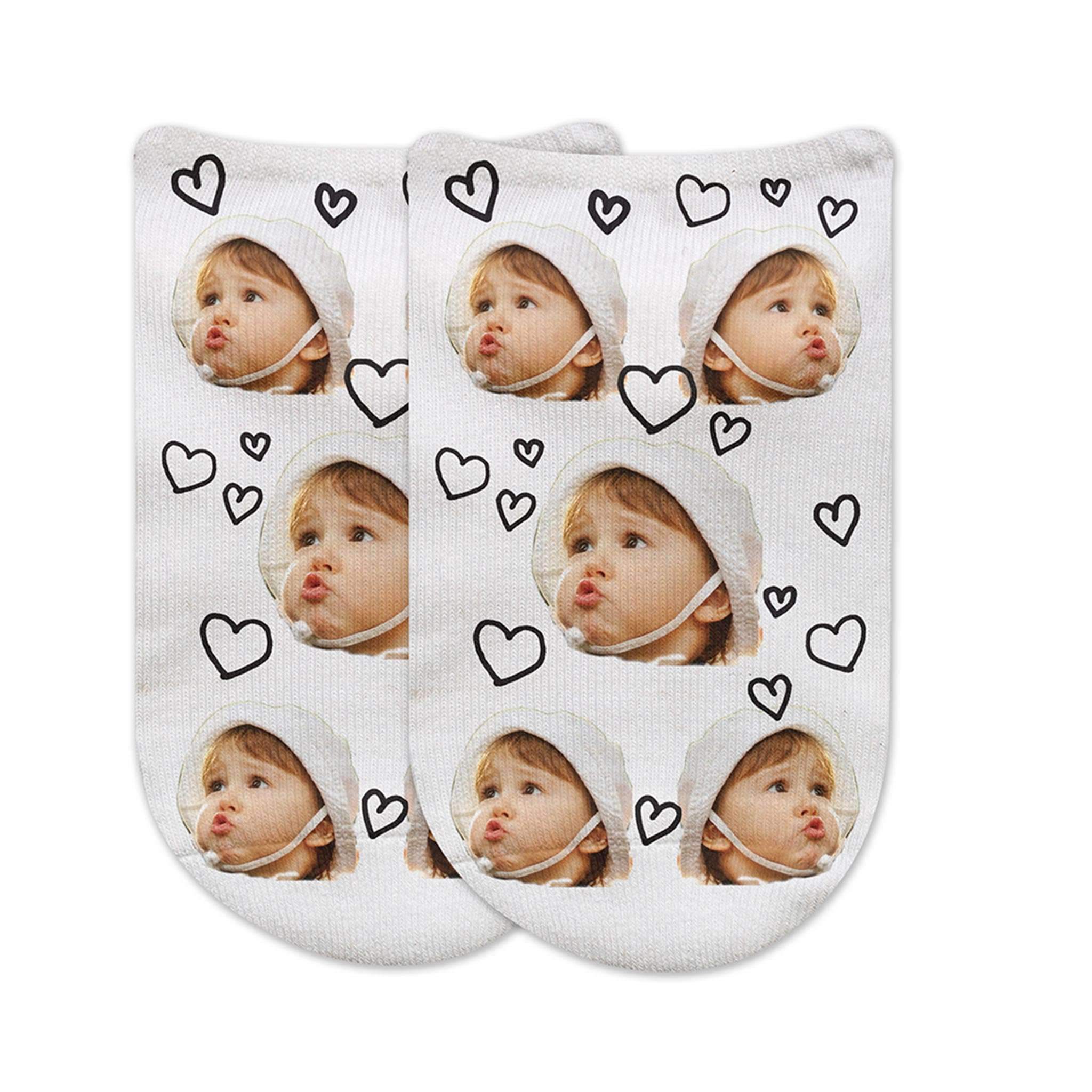 Funny Photo Valentine's Day Socks - Perfect Gift for Loved Ones