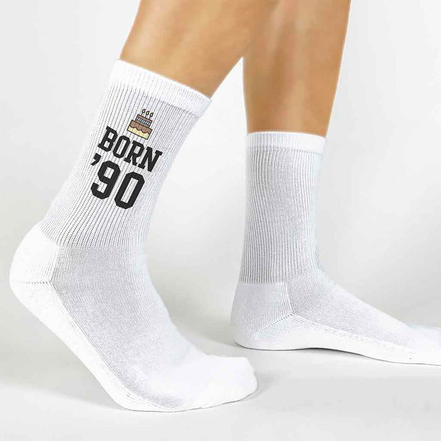 Personalized Happy Birthday Gift Socks | Sockprints