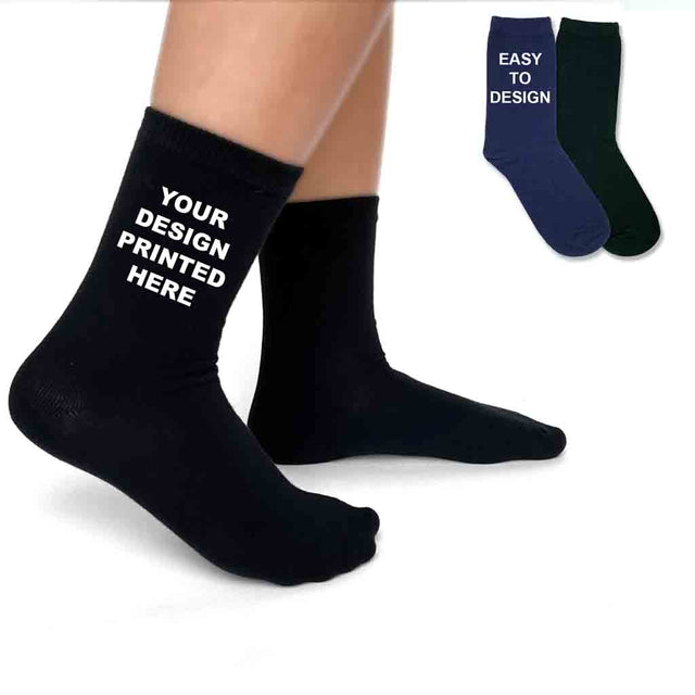 Custom Printed Socks – Design Your Own in 3 Easy Steps