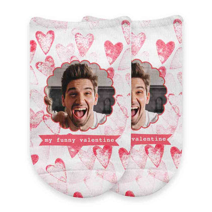 Custom Socks for Valentine's Gift Ideas for Him and Her