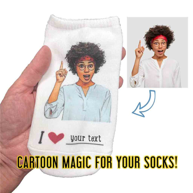 Custom Print on Demand and Personalized Socks by the Pair | Sockprints