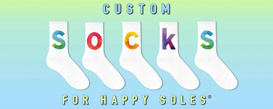 Custom Print on Demand and Personalized Socks by the Pair | Sockprints