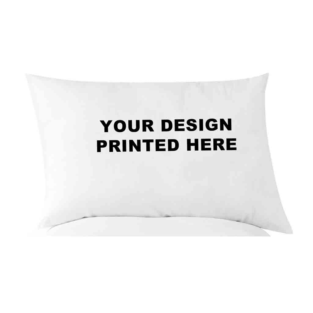 Personalize Your Own Design Pillowcase with Text or Graphics