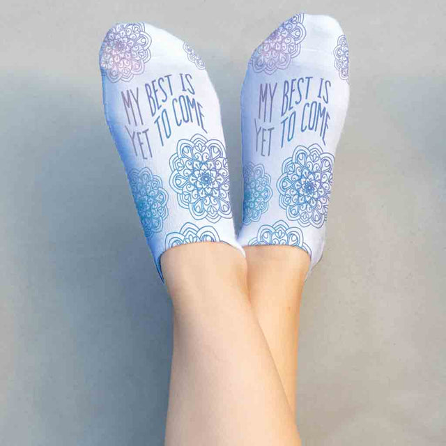 Self Affirmation and Mindfulness Socks | Sockprints