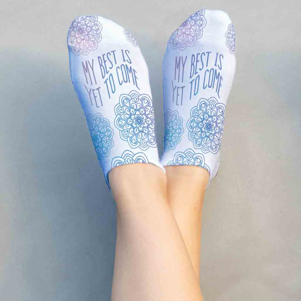 Self Affirmation and Mindfulness Socks | Sockprints
