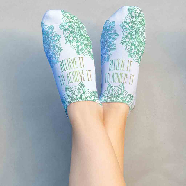 Self Affirmation and Mindfulness Socks | Sockprints