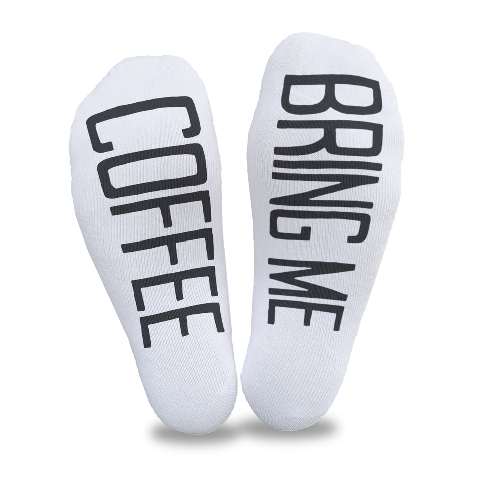 If You Can Read This - Text Printed on the Bottom of Socks