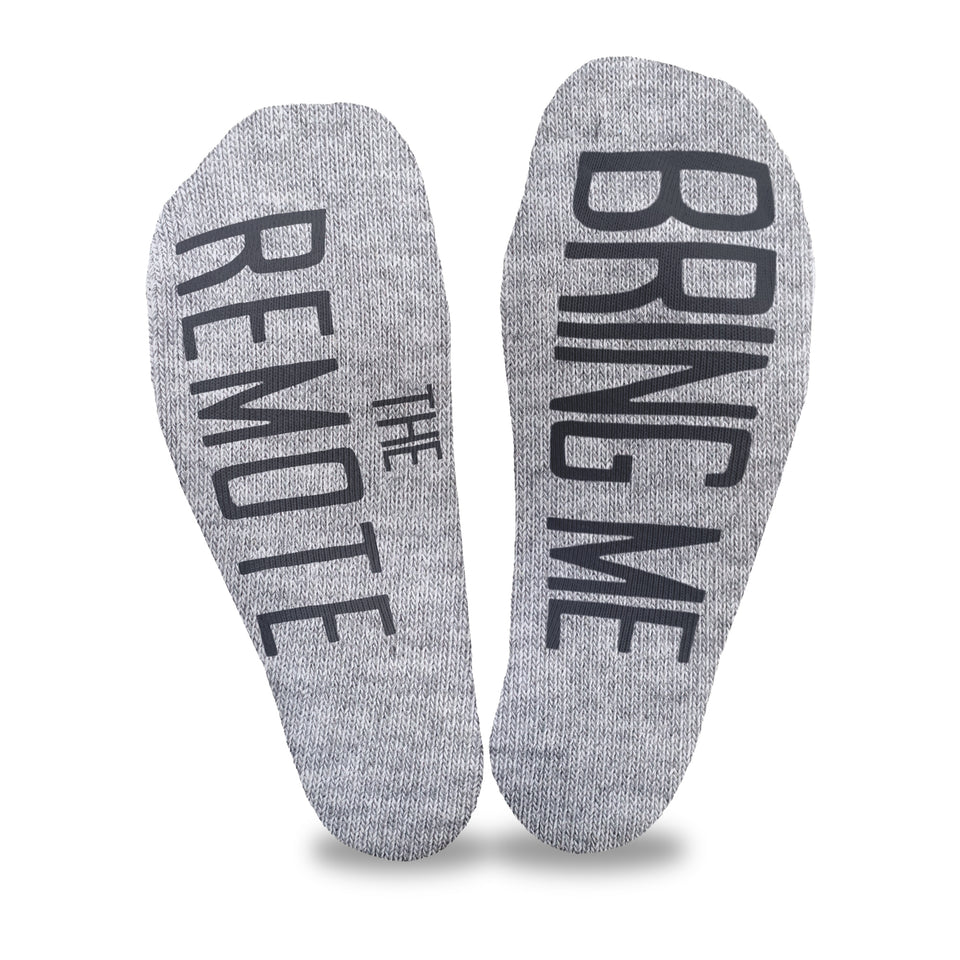 If You Can Read This - Text Printed on the Bottom of Socks