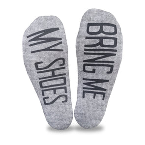 If You Can Read This - Text Printed on the Bottom of Socks – Sockprints