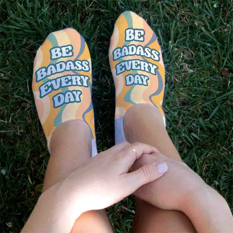 Self Affirmation and Mindfulness Socks | Sockprints