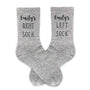 Funny Right and Left Socks Personalized with a Name