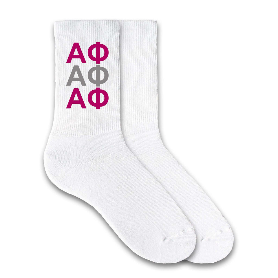 Alpha Phi- Sorority Letters X 3