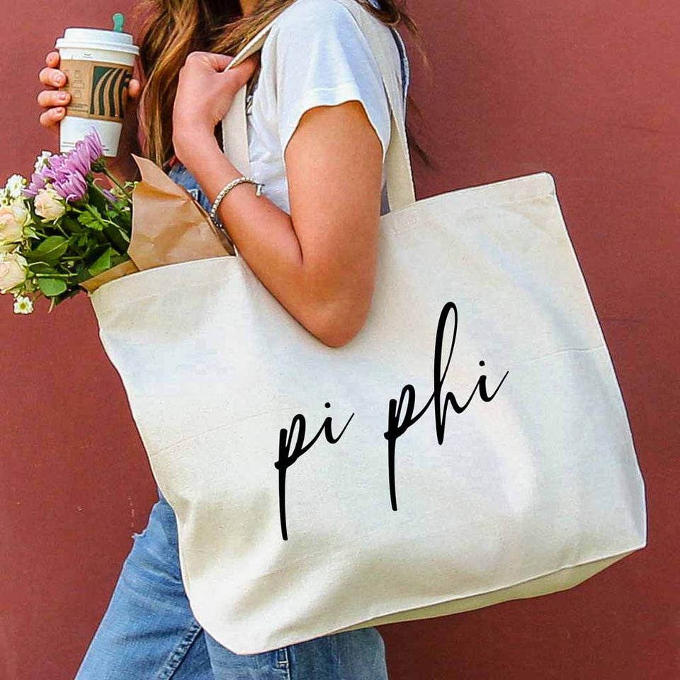 Pi Beta Phi Sorority Socks and Tote Bags | Sockprints