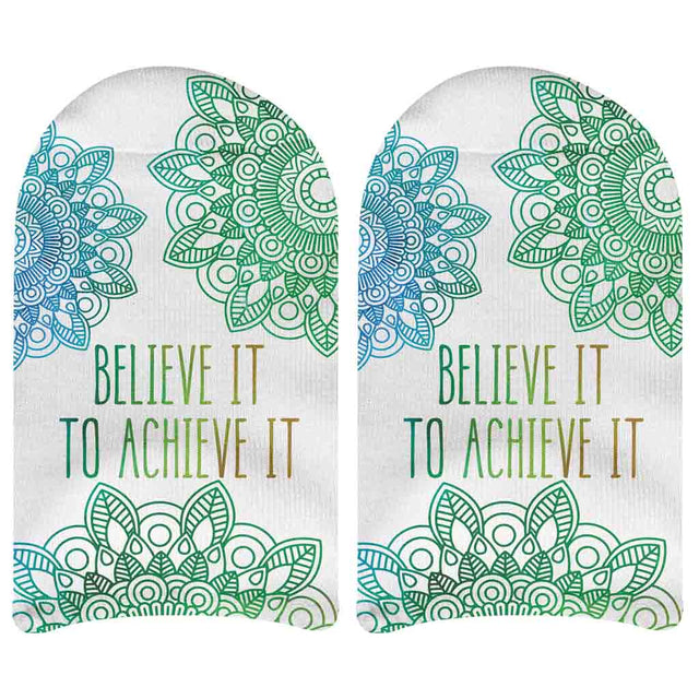 Self Affirmation and Mindfulness Socks | Sockprints