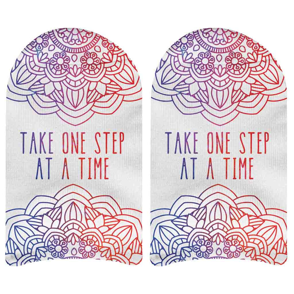 Self Affirmation and Mindfulness Socks | Sockprints