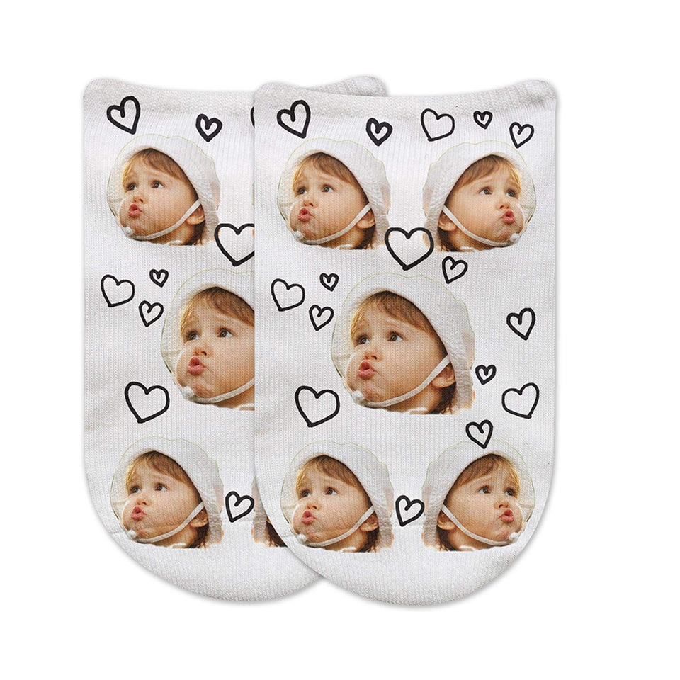 Custom Socks for Valentine's Gift Ideas for Him and Her