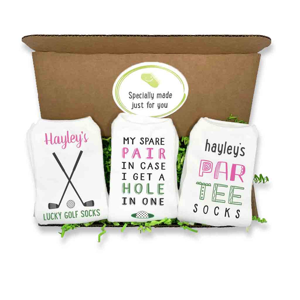 Novelty Golf Socks - Great for Golf Tournaments and Gifts