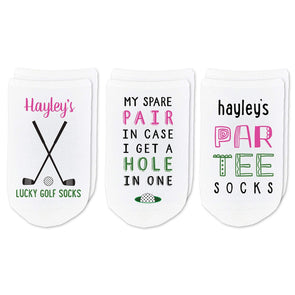 Novelty Golf Socks - Great for Golf Tournaments and Gifts – Sockprints